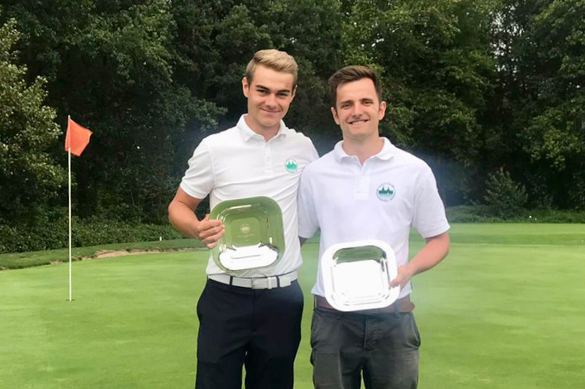 Lennart Krothaus und Jan Philipp Dormann sind die Vierer-Clubmeister 2019 - Isselburg-Live